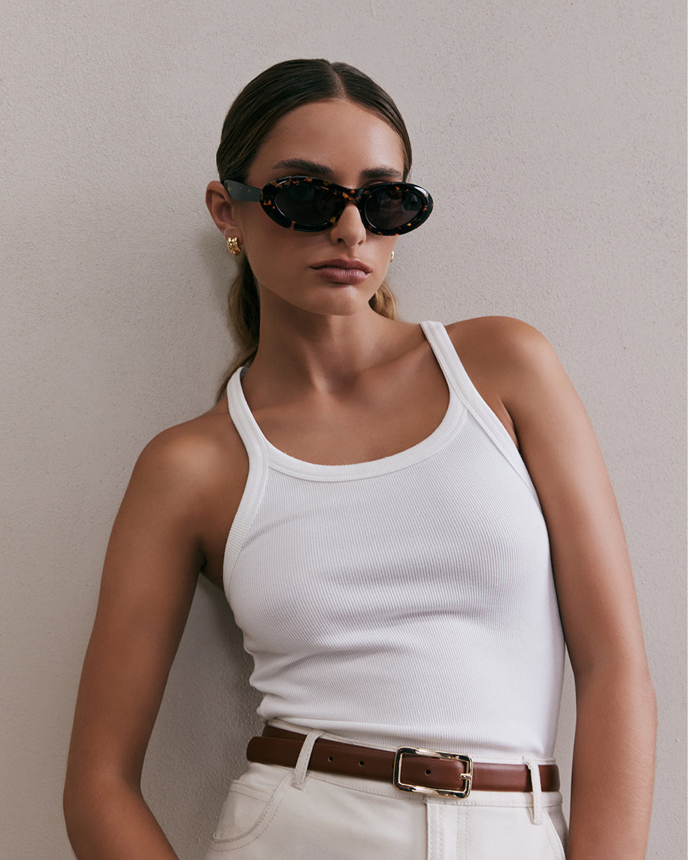 ADA BELT - TAN-GOLD – Billini