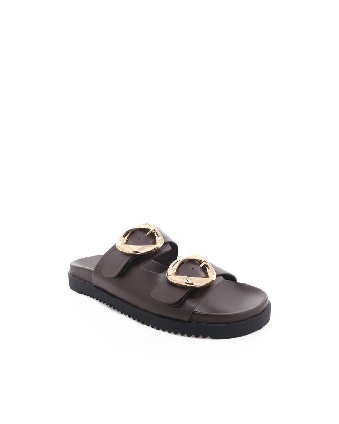 AZRIELLA - CHOCOLATE - Sandals - Billini