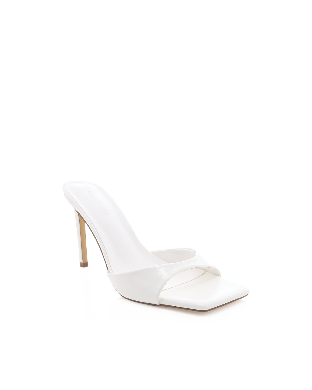 ESMERALDA - WHITE SHINE - Heels - Billini