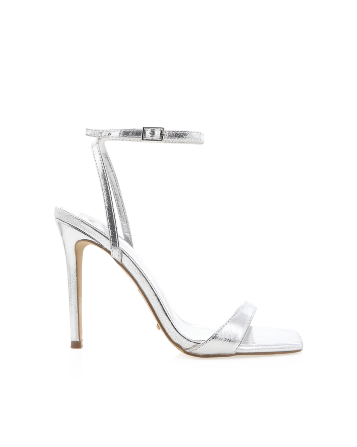 GLAM - SILVER METALLIC - Heels - Billini