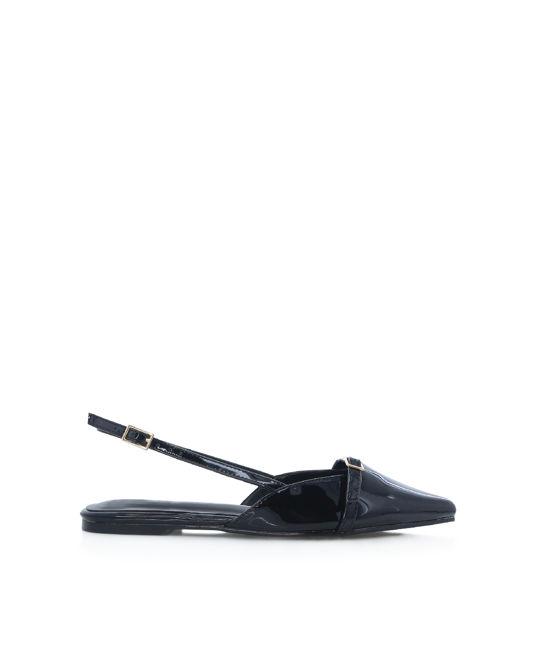 HADLEE - BLACK PATENT - Flats - Billini