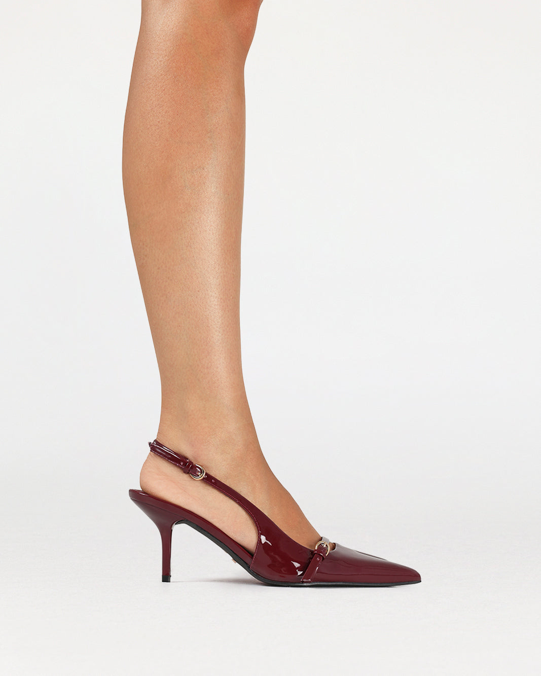 LAMARIA - DARK CHERRY PATENT - PUMPS - Billini