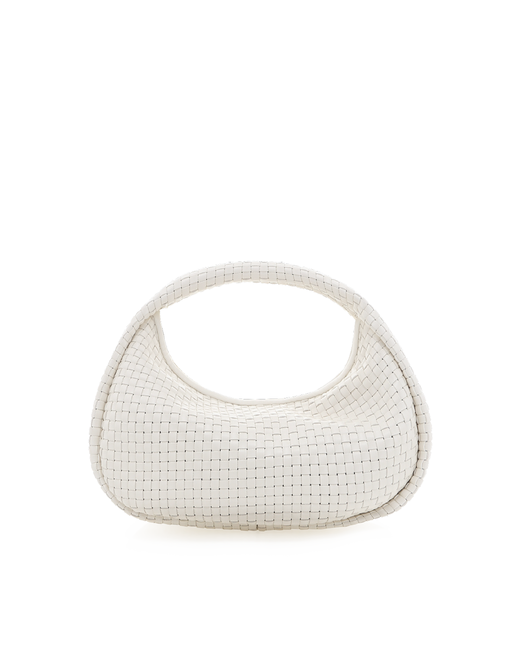 MAISIE WOVEN HANDLE BAG - BONE - Handbags - Billini