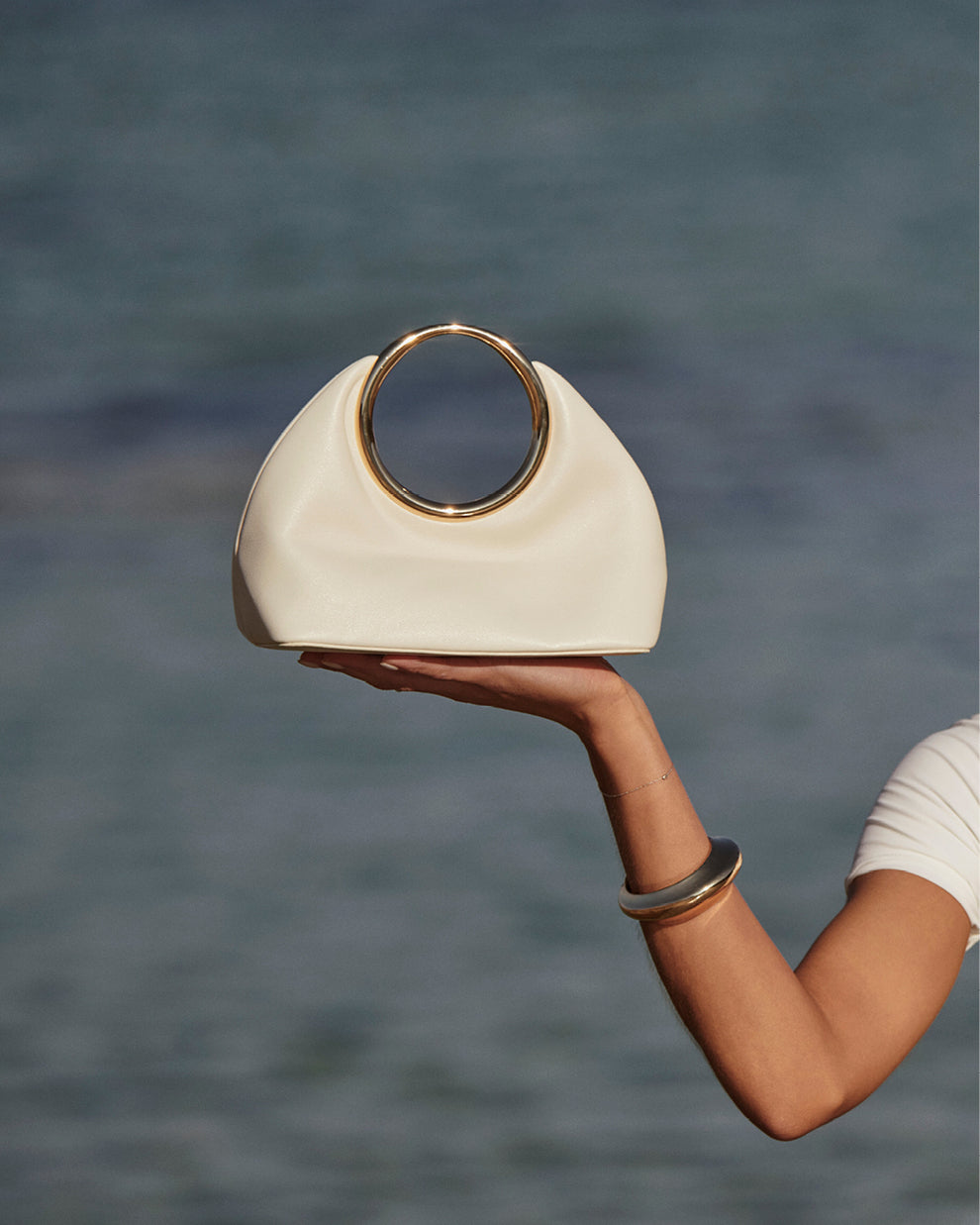 MONROE HANDLE BAG - BONE - Handbags - Billini