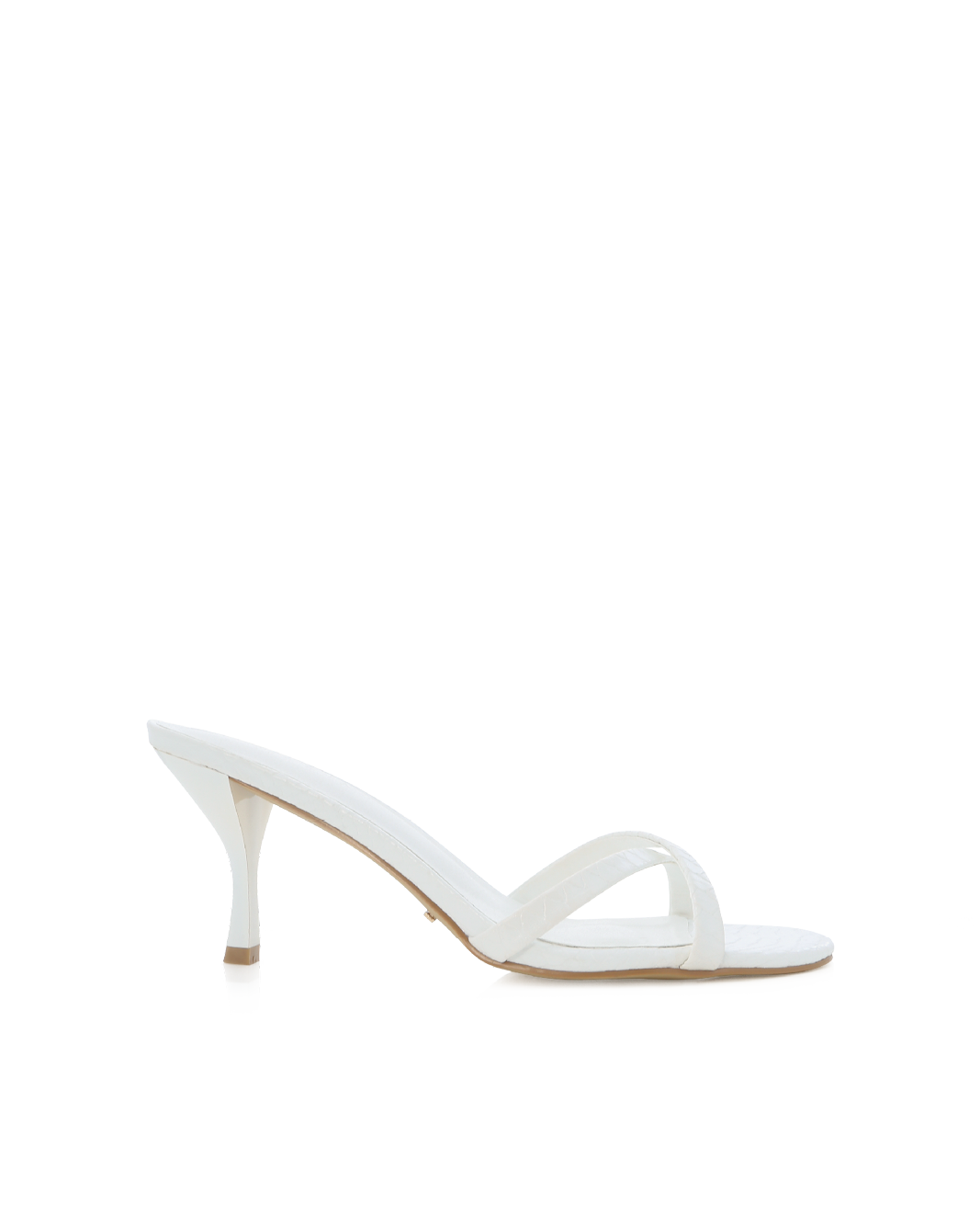 ODILE - WHITE SNAKE - Heels - Billini