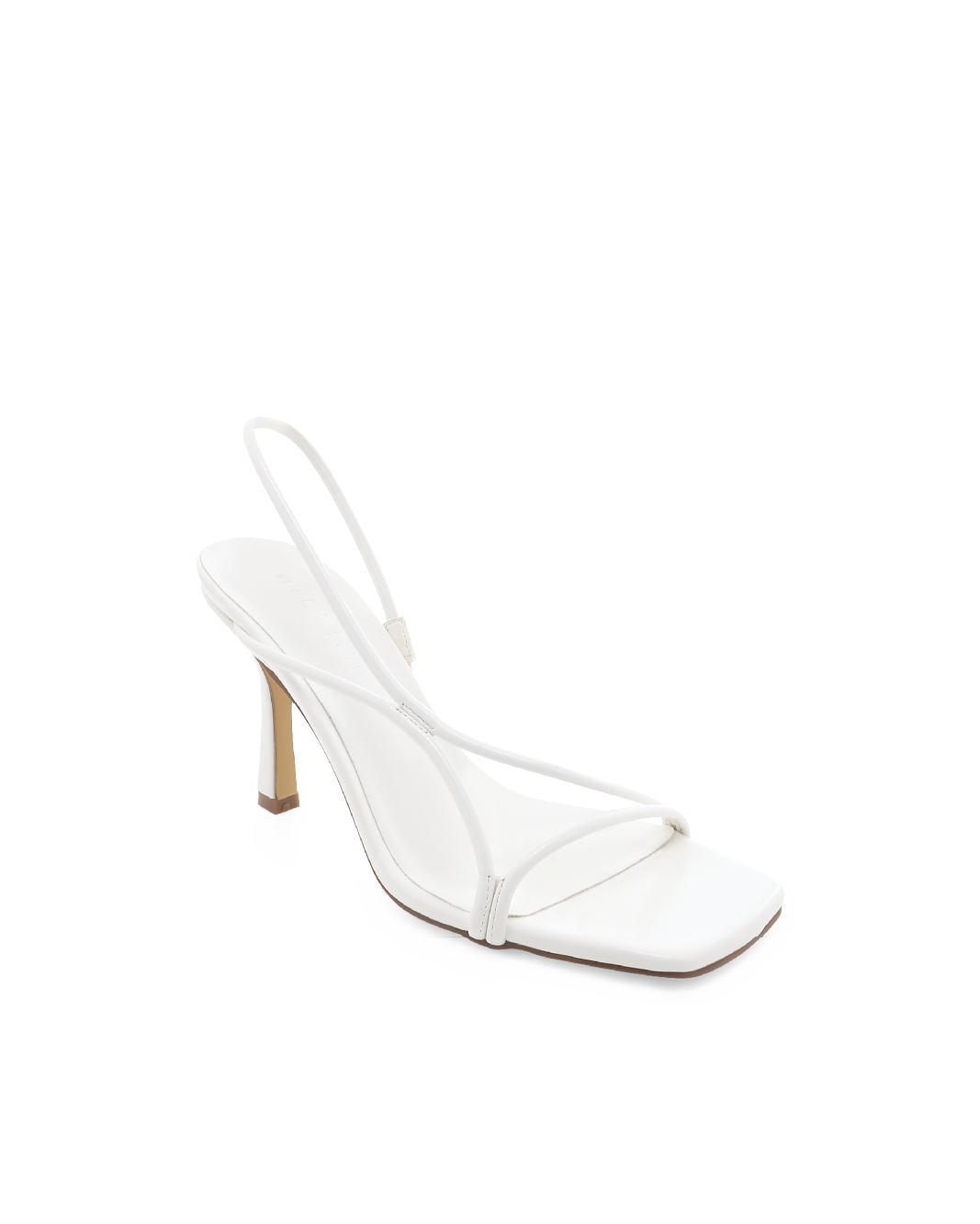 SOLEIL - WHITE SHINE - Heels - Billini