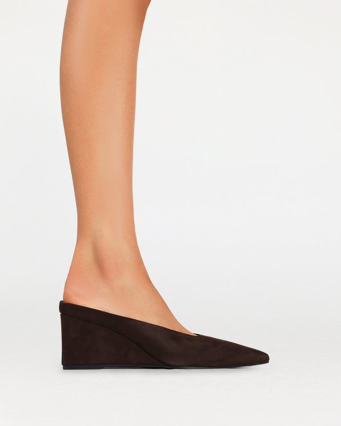 VIANNE - DARK CACAO SUEDE – Billini