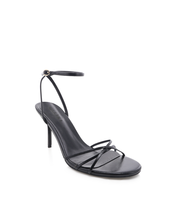 VINCENTA - BLACK SHINE - Heels - Billini